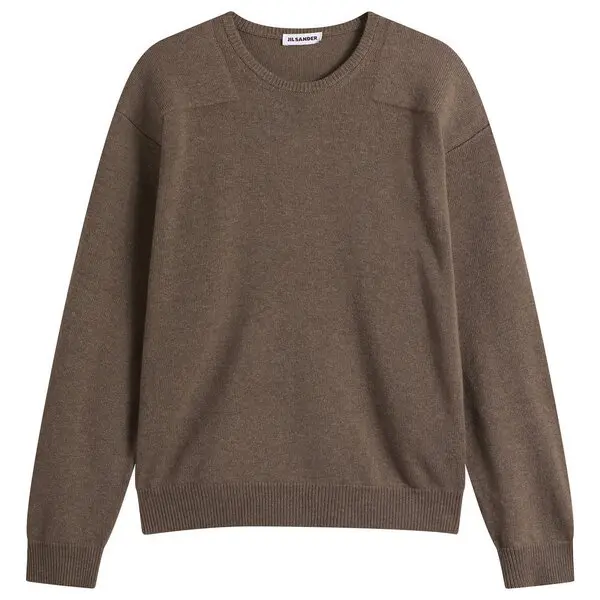 JIL SANDER Wool Jumper With Padded Detail