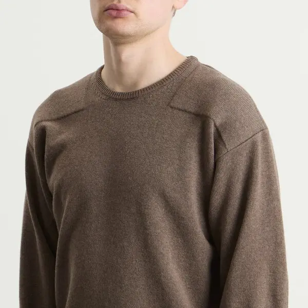 JIL SANDER Wool Jumper With Padded Detail