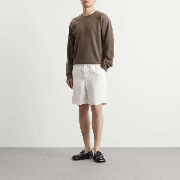 JIL SANDER Wool Jumper With Padded Detail