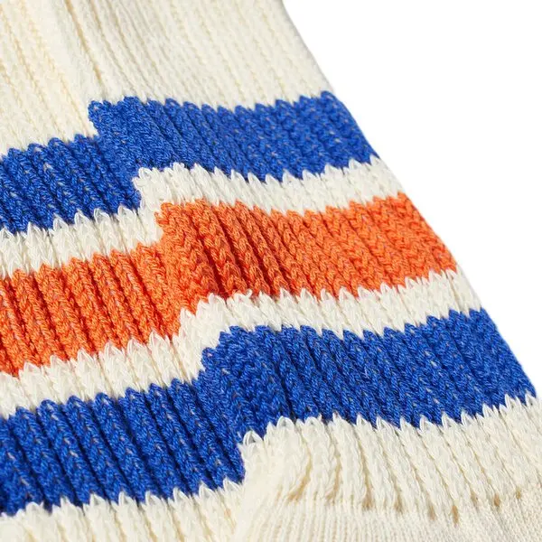 ROTOTO Coarse Ribbed Old School Crew Socks