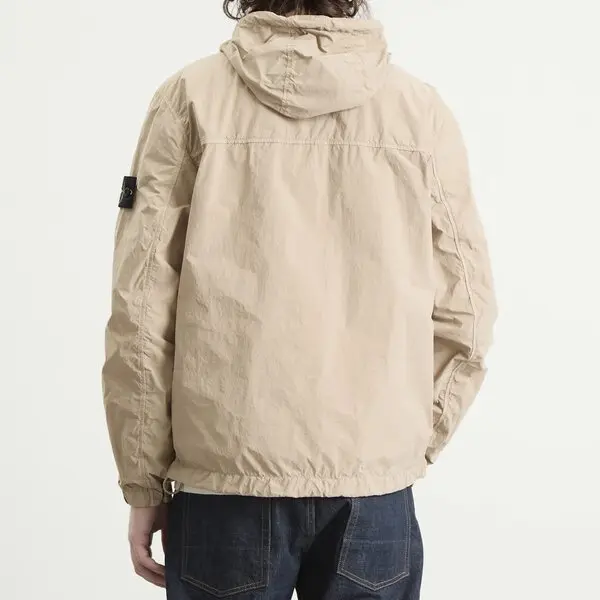 Stone Island Nylon Smerigliato-tc Shorts Parka Jacket