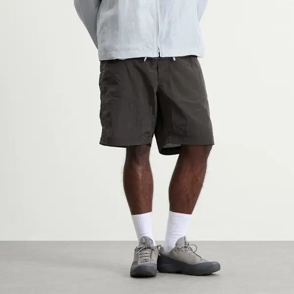 RANRA Stroller Shiny Nylon Shorts