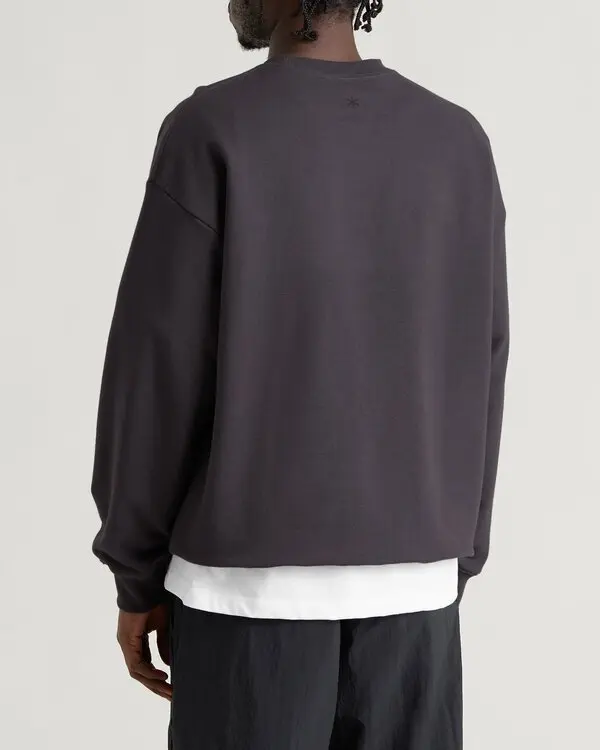 SNOW PEAK New Standard Square Logo Pullover Sweatshirt