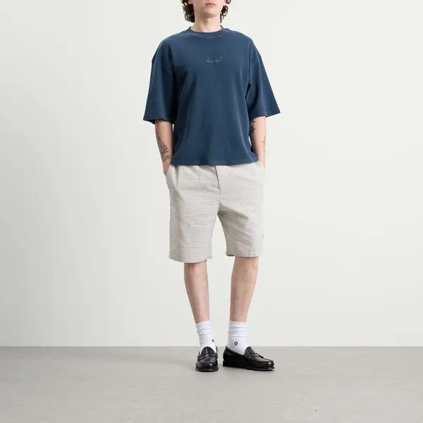 BOUND Acid Wash Organic Waffle T-shirt