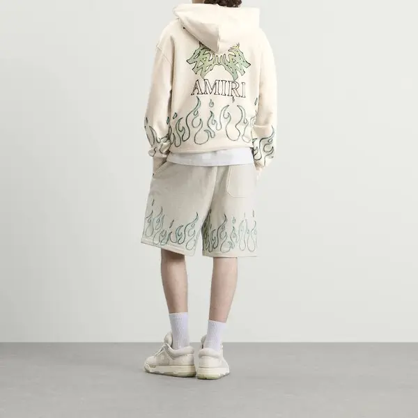 Amiri Ma Quad Flames Hoodie