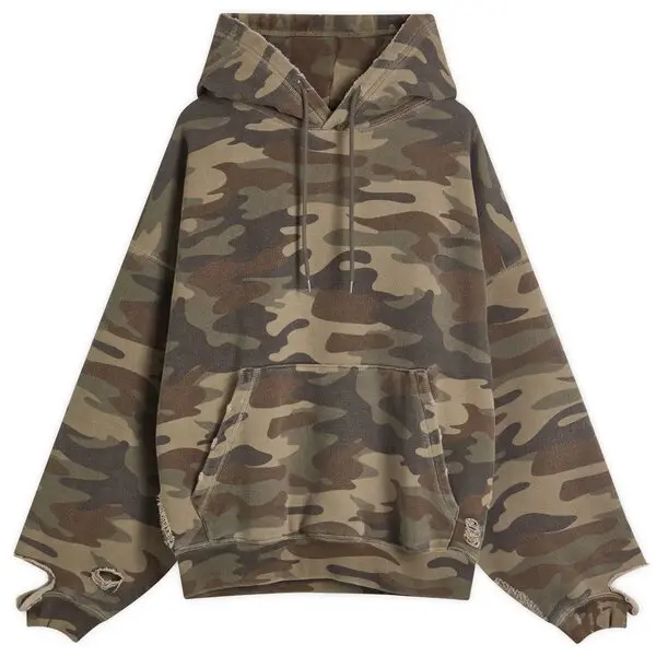 COLE BUXTON Cropped Hoody - Camo