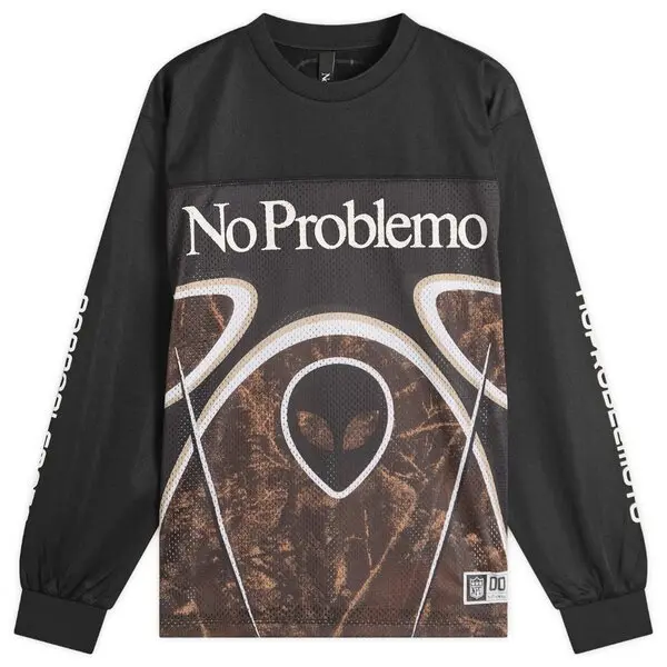 NO PROBLEMO Alien Long Sleeve Moto Jersey