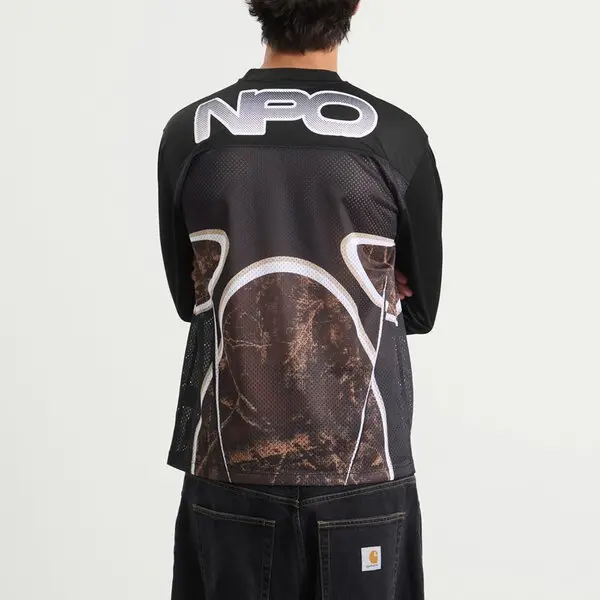 NO PROBLEMO Alien Long Sleeve Moto Jersey