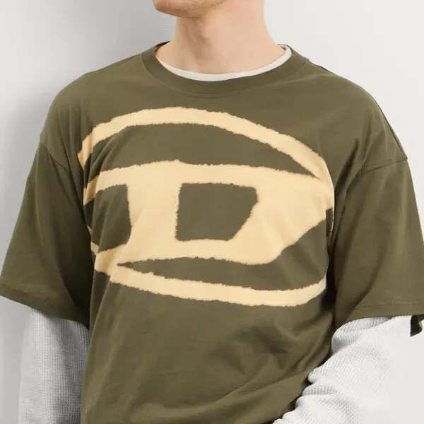 DIESEL® Bleach Logo T-shirt