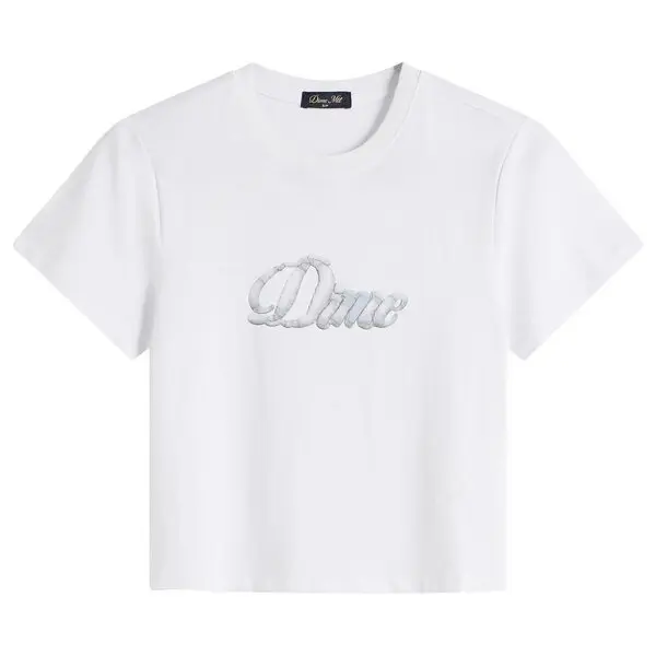 DIME Cursive Denim T-shirt