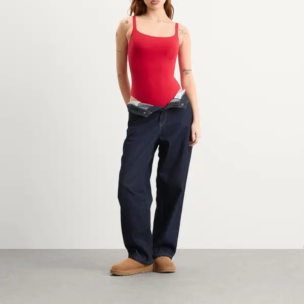 SKIMS Fits Everybody Square Neck Bodysuit