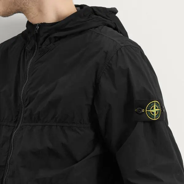 Stone Island Nylon Smerigliato-tc Shorts Parka Jacket