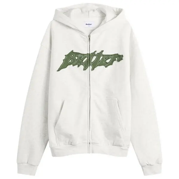 BUTTER GOODS Amplify Zip Hoodie - Ash