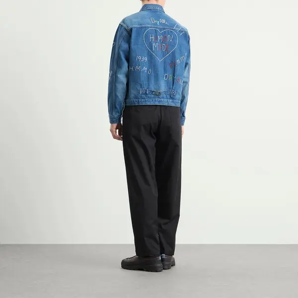 HUMAN MADE Hand Stitched Denim Work Jacket