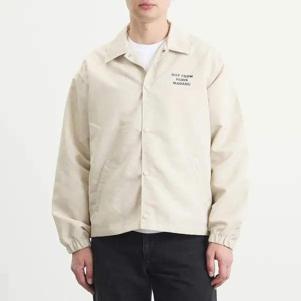 Drole De Monsieur Slogan Coach Jacket