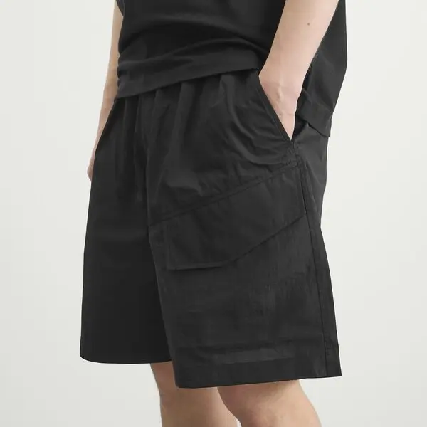 Y3 Cotton Blend Shorts