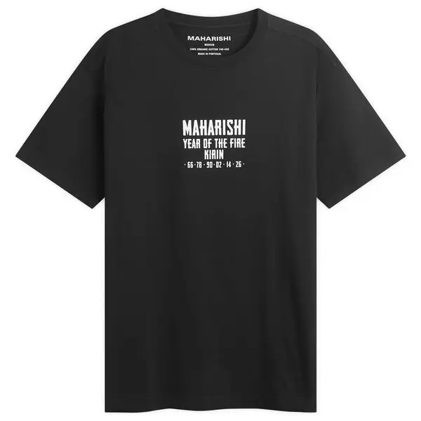 MAHARISHI Paper Cut Kirin T-shirt