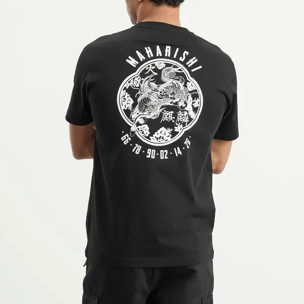 MAHARISHI Paper Cut Kirin T-shirt