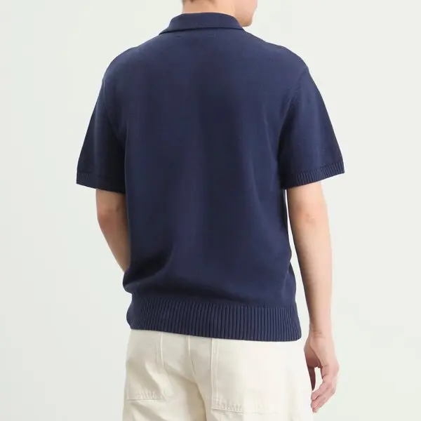 PALMES Cotton Knit Polo