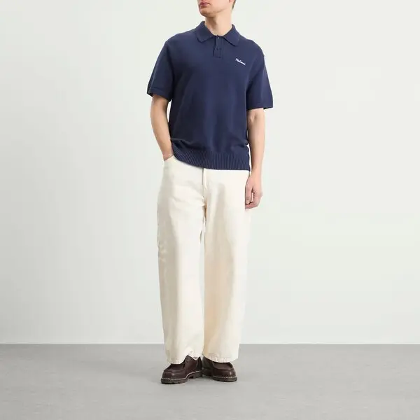 PALMES Cotton Knit Polo