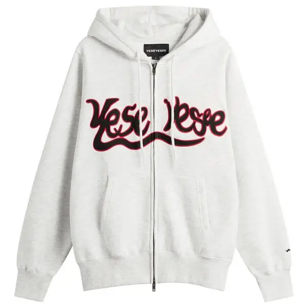 YESEYESEE Y.e.s Snail Logo Zip-up Hoodie