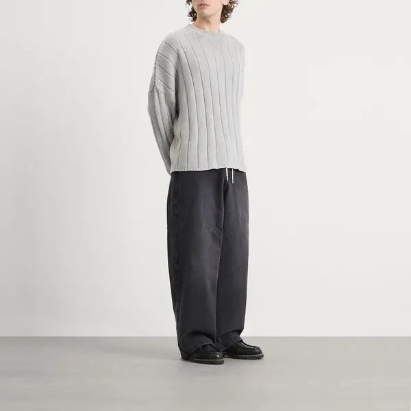 ABOUT:BLANK Rib Knit Crew