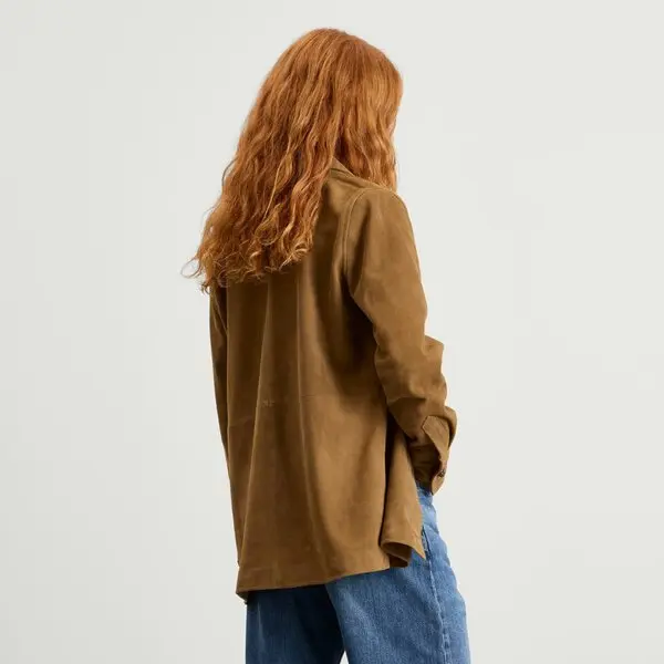 RÓHE Suede Pankou Overshirt