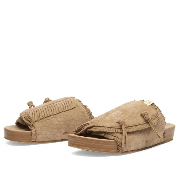 Visvim Christo Shaman Folk Sandal | Leather/rubber | End Clothing