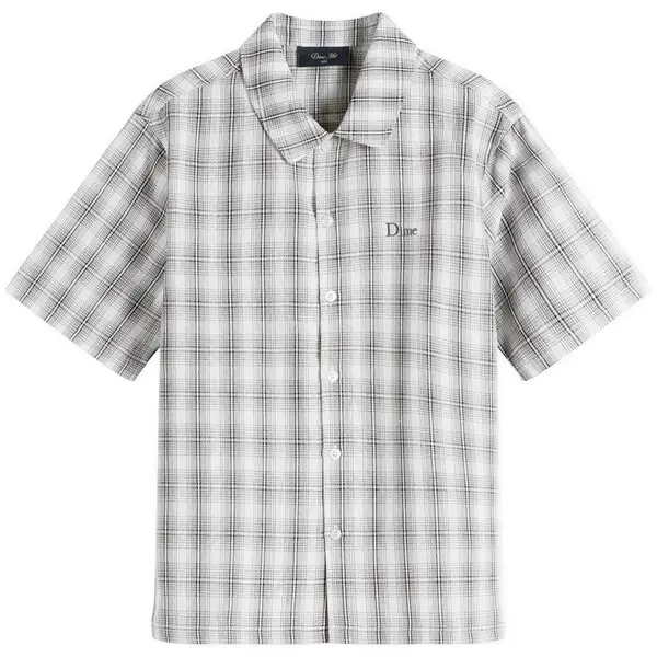 DIME Plaid Shorts Sleeve Shirt