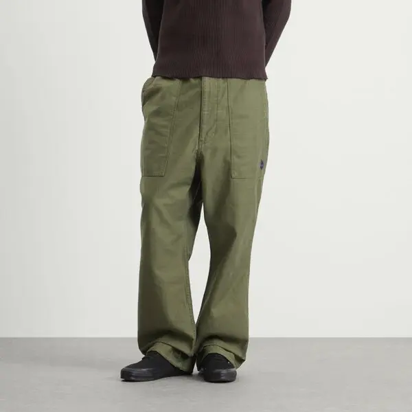 Needles Reversed Sateen String Fatigue Trousers