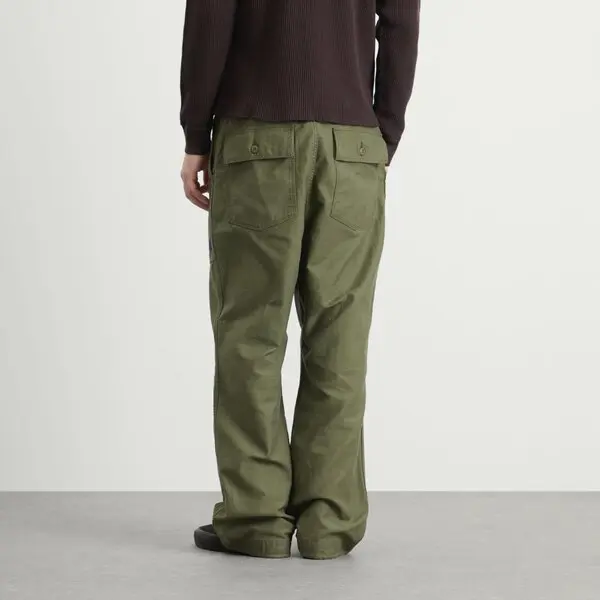 Needles Reversed Sateen String Fatigue Trousers