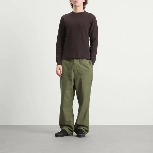 Needles Reversed Sateen String Fatigue Trousers
