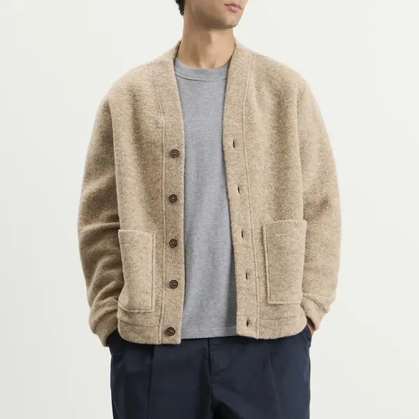 Universal Works Wool Fleece Advance Cardigan