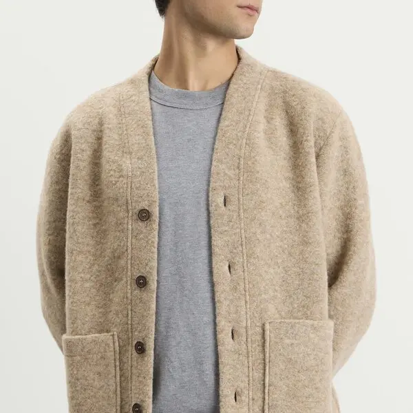 Universal Works Wool Fleece Advance Cardigan
