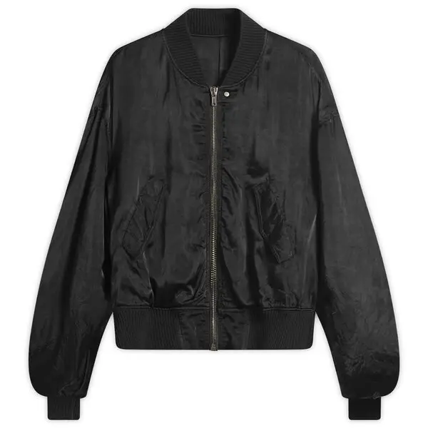 Rick Owens Secchia Flight Jacket - Black