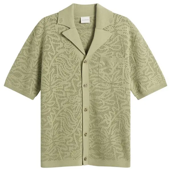 Drole De Monsieur Lace Knitted Shirt