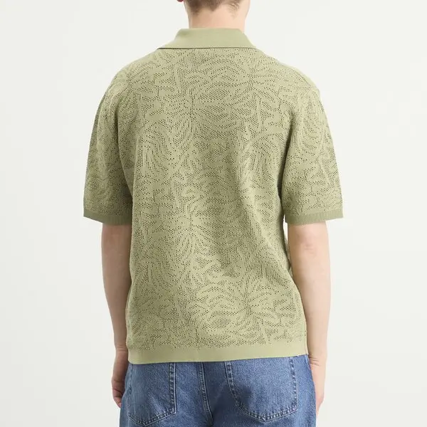 Drole De Monsieur Lace Knitted Shirt