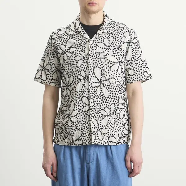 Universal Works Kantha Flower Road Shirt