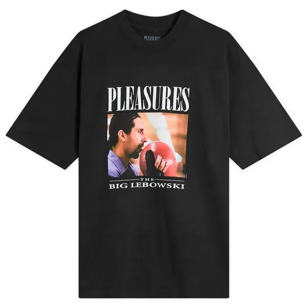 PLEASURES X The Big Lebowski Lick T-shirt
