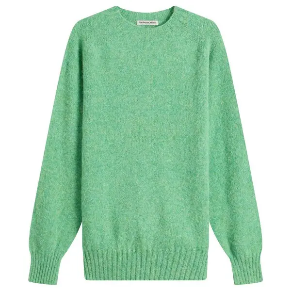 You Must Create Suedehead Crew Neck Jumper