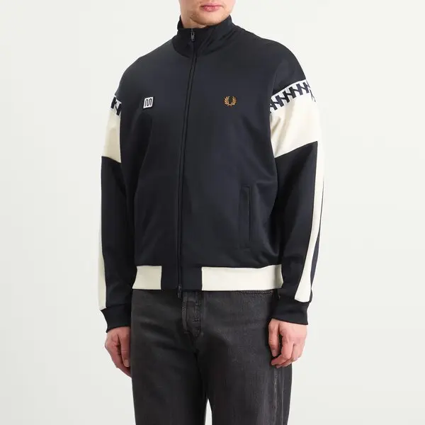 Fred Perry Meyba Cut And Sew Track Jacket