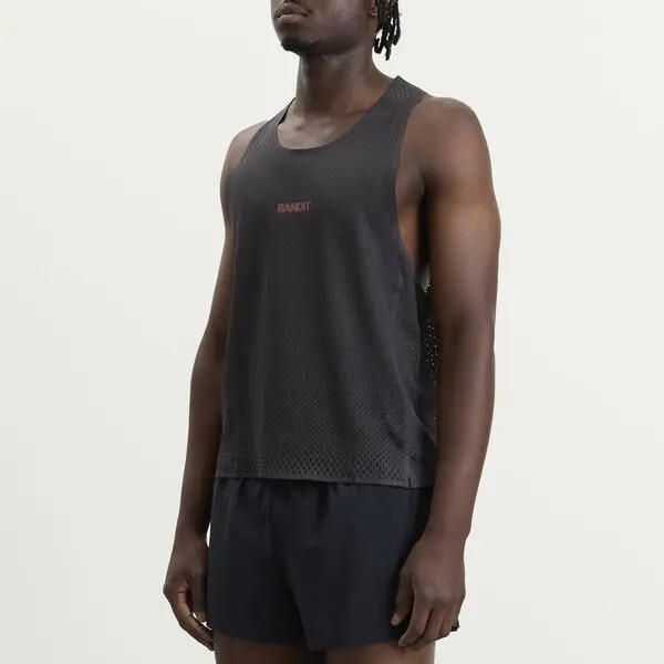 BANDIT Open Mesh Gradient Cut Race Singlet
