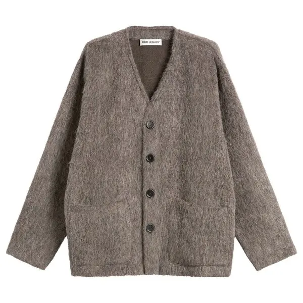 Our Legacy Hairy Wool Cardigan