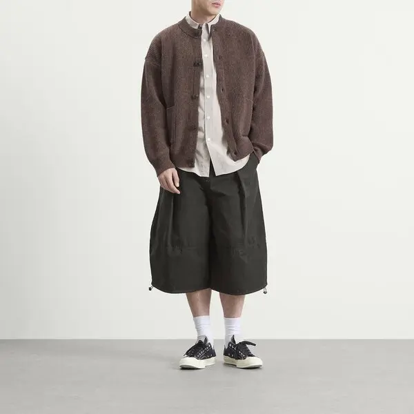 FRIZMWORKS Heavy Wool Round Cardigan