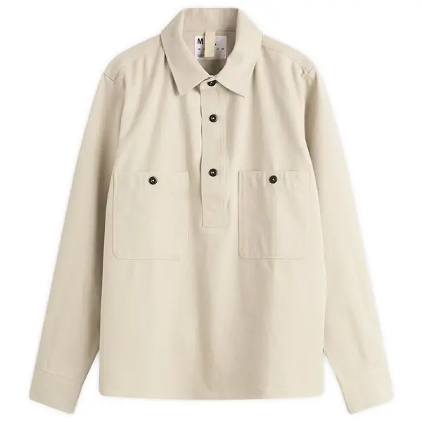 MARGARET HOWELL Overhead Shirt - Bone