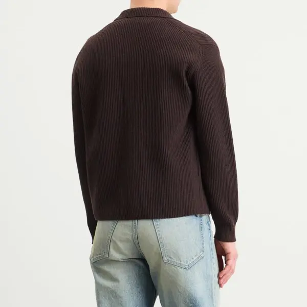 Auralee Rib Knit Cardigan