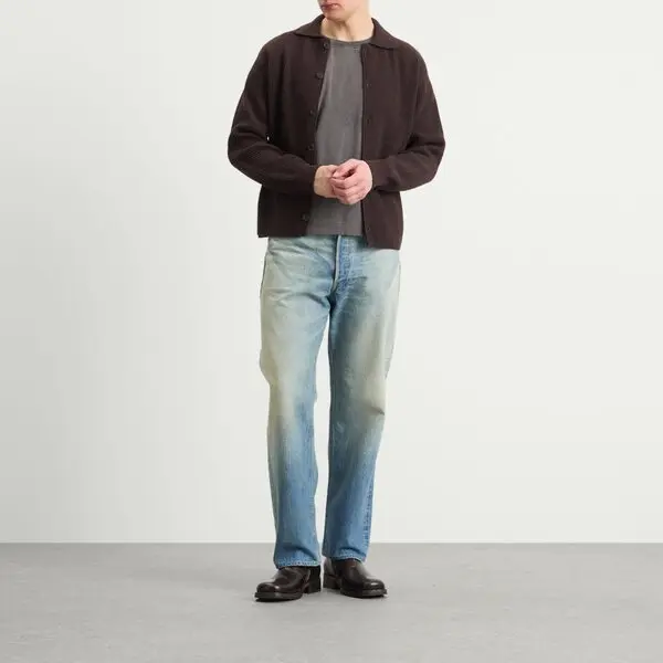 Auralee Rib Knit Cardigan