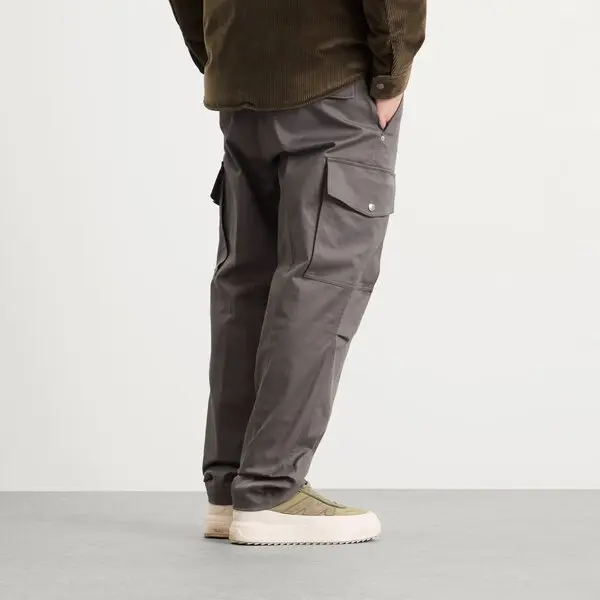 Moncler Gaberdine Cotton Cargo Trousers