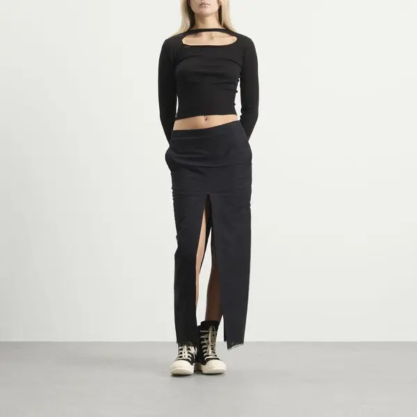 Rick Owens Sliced Skirt