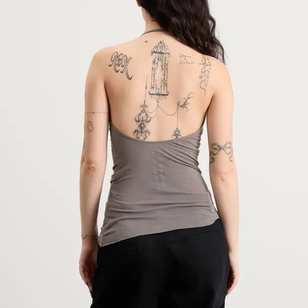 Rick Owens Draped Open Back Top